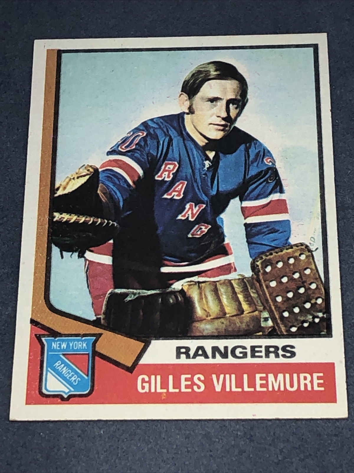 1974-75 Topps - #179 Gilles Villemure for sale online | eBay