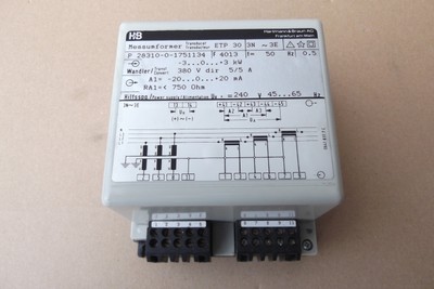 Hartmann & Braun MESSUMFORMER ETP 30 | eBay