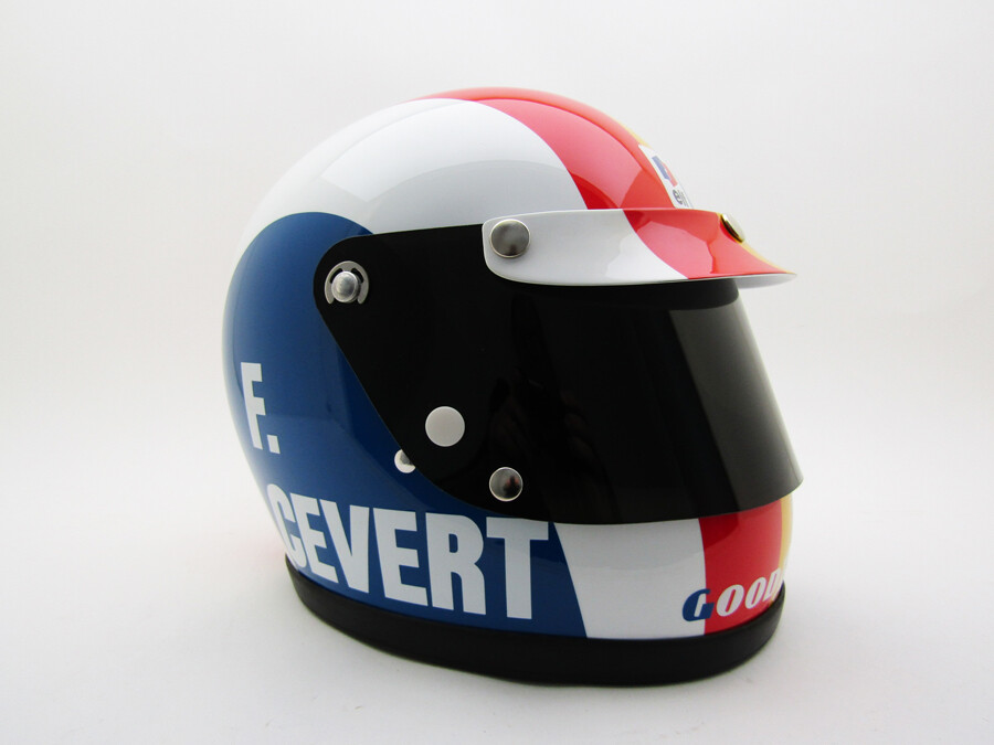 FRANÇOIS CEVERT VINTAGE Replica HELMET F1 BELL STAR 70's TYRRELL RIDER ...