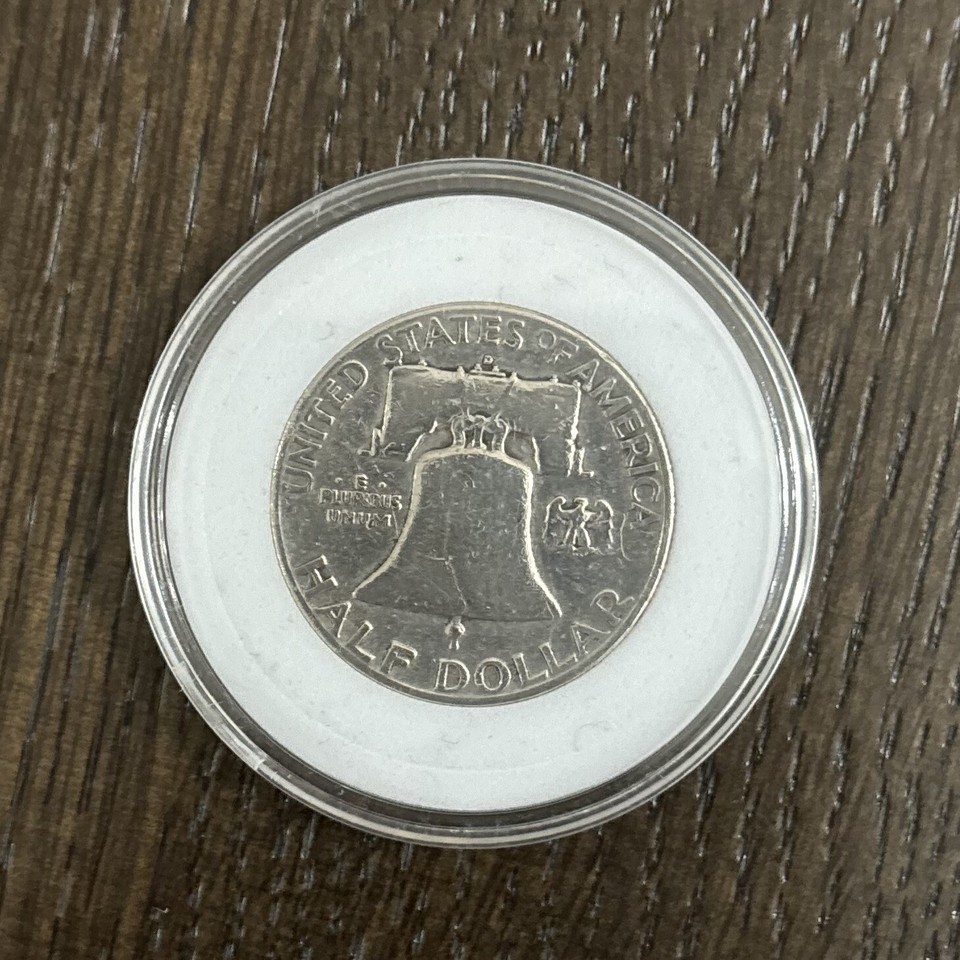 1953 S Franklin Half Dollar AG About Good 90% Silver 50c US Coin ...