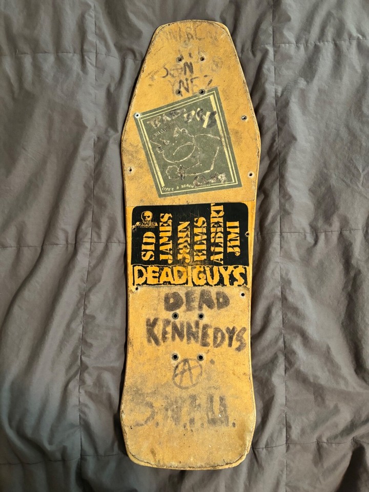Skull Skates Dead Guys vintage 80s skateboard deck | eBay