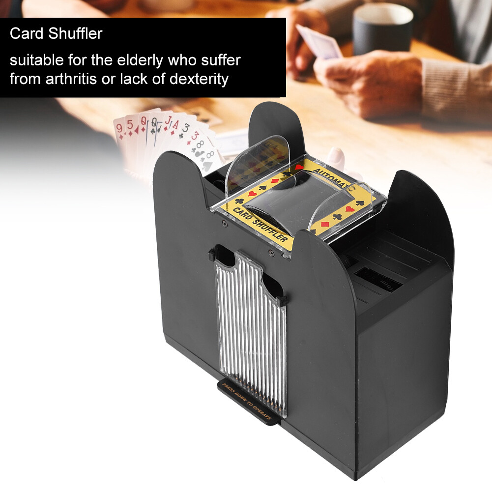 Card Shuffler Automatic Battery Powered Playing Card Shuffler Machine ...