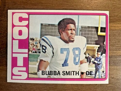 BUBBA SMITH 1972 Topps #190- NM/MT - Baltimore Colts | eBay