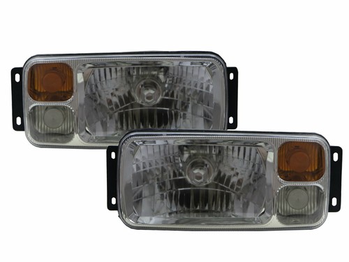 TRUCK-NG NG90 Truck 2D Clear Headlight Chrome for Mercedes-Benz LHD | eBay
