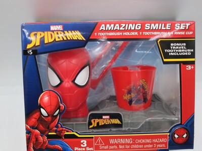 Amazing Spiderman Toothbrush Set !! | eBay