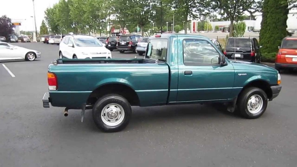 98 11 Ranger Regular Cab Extended Rocker Set Panel, Ford 1993-101, 1993 ...