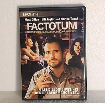 Factotum (DVD, 2006) Matt Dillon IFC Films USA 796019797351| eBay