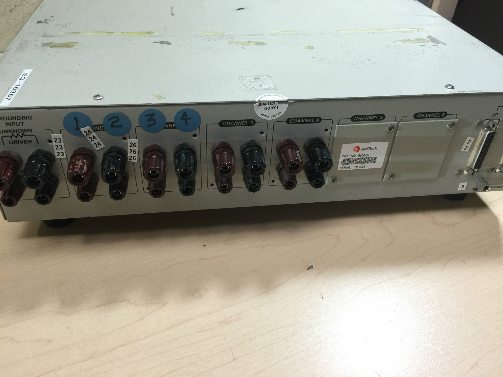 Quadtech 5000-02 Scanner: High Voltage & Current Multi Point W/Cables ...