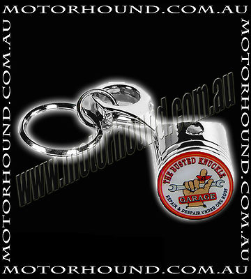 BUSTED KNUCKLE GARAGE HOT ROD COUPE ROCKABILLY VINTAGE PISTON CONROD ...