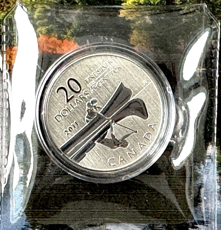 2011 Canada Canoe .9999 Pure Silver $20 Coin Mint | eBay