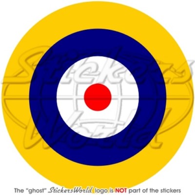 RAF UK Royale Armée de l'Air Type A1 Roundel Aéronef 100mm Vinyl ...