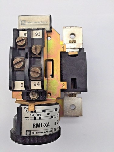 Telemecanique RM1-XA 200 Overload Protection Relay 1 Pole 200A | eBay