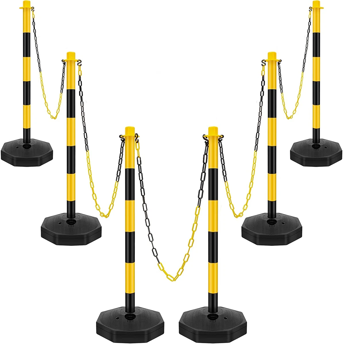 Plastic Stanchion Set