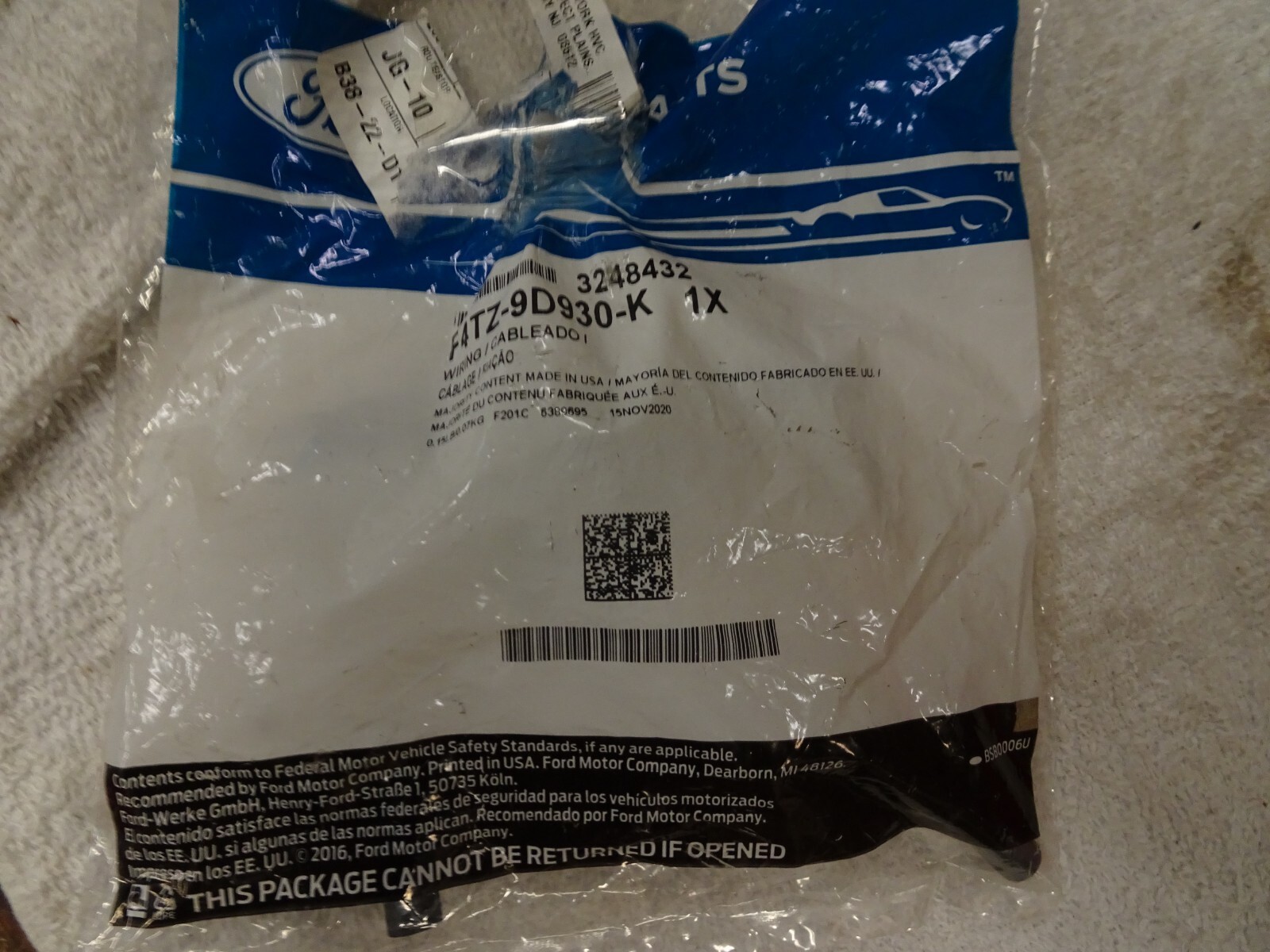 OEM+F4TZ9D930K+Ford+Fuel+Injector+Wire+Harness+F4tz-9d930-k for sale ...