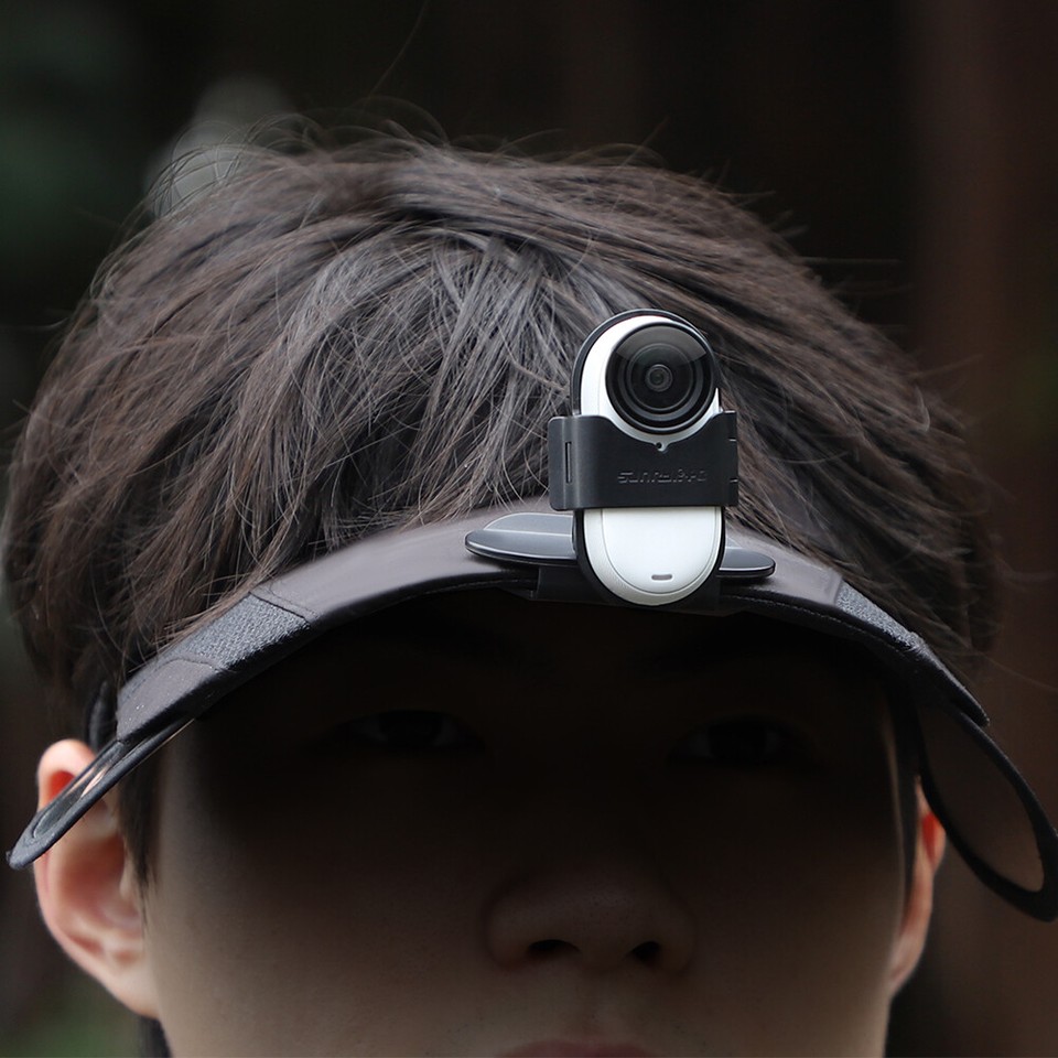 Sports Camera Mount Fixed Mount Clamp Camera Cap Holder for Insta360 GO ...