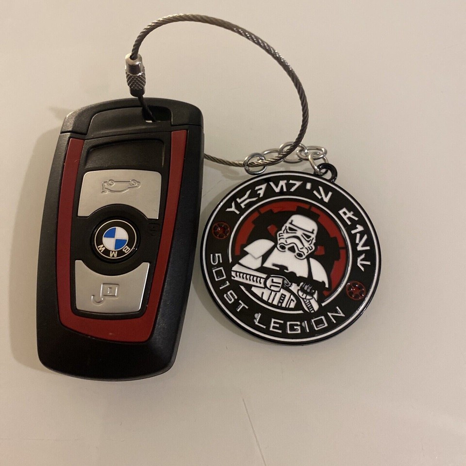 Heavy Duty Keyring Screw Locking Wire Key Ring Keychain Cable Stainless ...