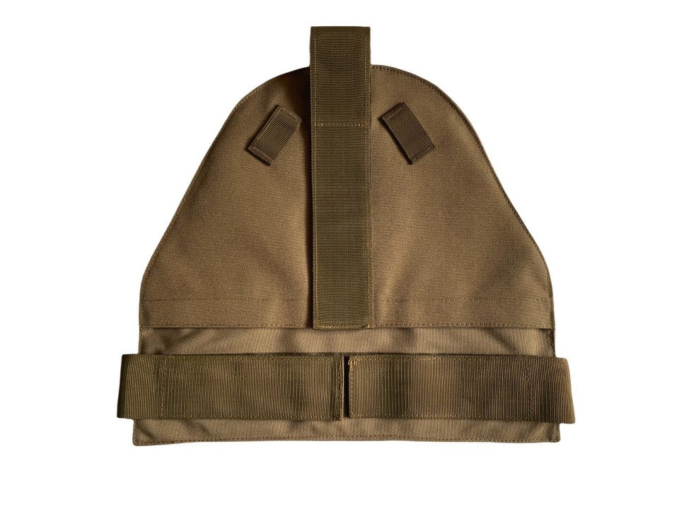 New Airsoft Molle SpecOps Shoulder Protector Pads+Molle Groin Pad Tan ...