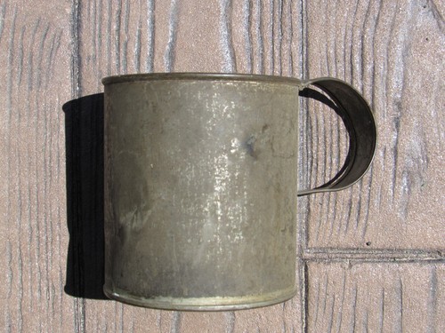 Large original private purchase Civil War Soldier drinking cup 1860's ...