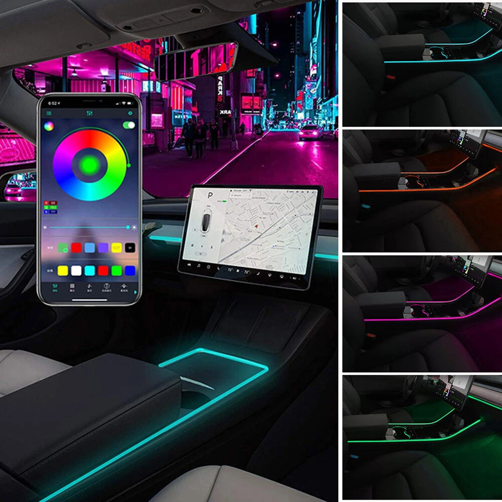 Tesla Model S Premium Interior Lighting | Cabinets Matttroy