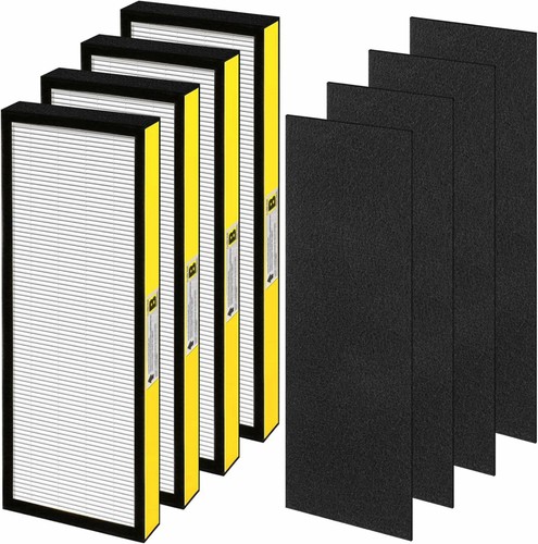 4 Pack FLT4825 HEPA Filter B for GermGuardian AC4825 AC4825E AC4825W ...