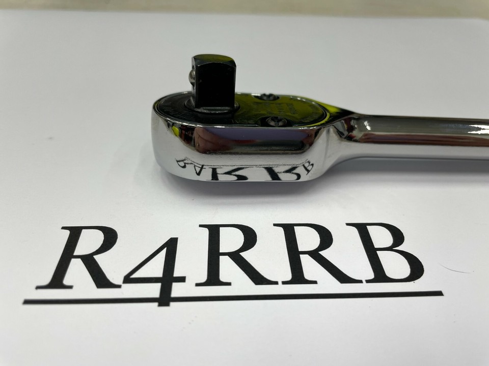 Snap-on Tools USA NEW 3/8" Drive Fine Tooth Standard Handle Chrome ...