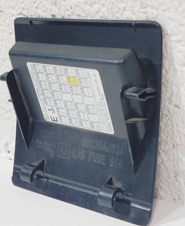 2010–2014 Subaru Legacy Outback Interior Fuse Box Access Cover Panel ...