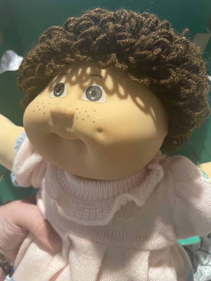 Cabbage Patch Kids Jesmar Doll Adorable Black Loops Freckles | eBay
