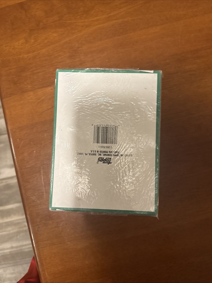 Topps 1991 Football Picture Cards Sealed Retail Box 36 Packs Unopened ...