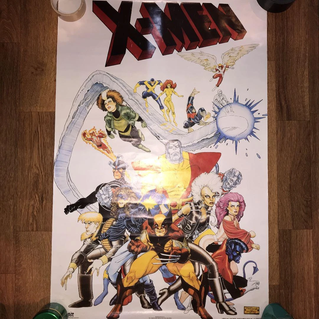 X Men Comic Poster