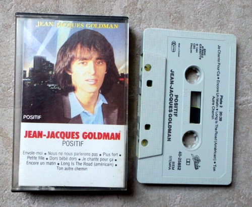 CASSETTE AUDIO MUSIQUE K7 TAPE / JEAN-JACQUES GOLDMAN - POSITIF - 1989 ...