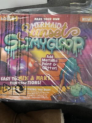Mermaid Sunset Slimy Gloop Slime Kid's Craft Kit By Horizon | eBay
