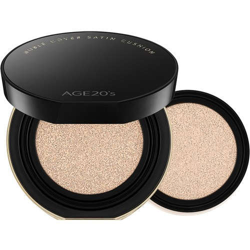 AGE 20's Noble Cover Satin Cushion 12g + Refill 12g Set, Neutral Ivory ...