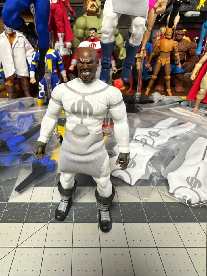 One 12 mezco conquest and invincible suits | eBay