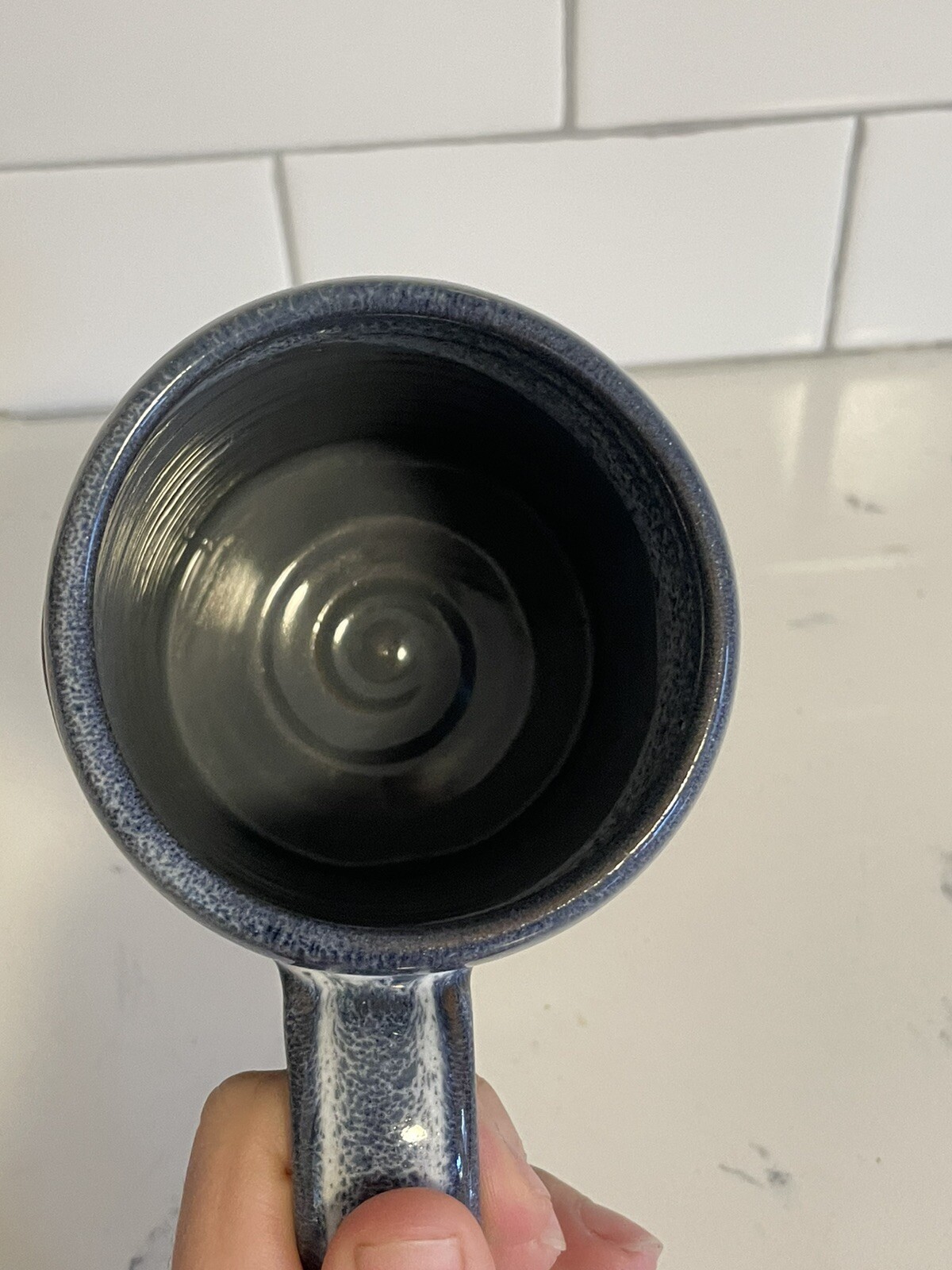 Quiet Creek Inn-Idyllwild, CA-2014-Gray Drip Pottery-Coffee Mug USA ...