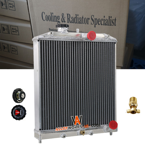 4 ROW Radiator for 1992-2000 96 Honda Civic EK EG DEL SOL D15 D16 Acura ...