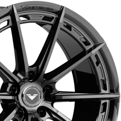 22" VORSTEINER VFX-001 GLOSS BLACK CONCAVE WHEELS FOR BMW 8 SERIES G15 ...