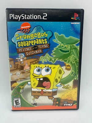 PS2 SpongeBob SquarePants Revenge of the Flying Dutchman PlayStation 2 ...