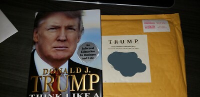 Authentic personally Signed Book By My Former Client, President Trump ...