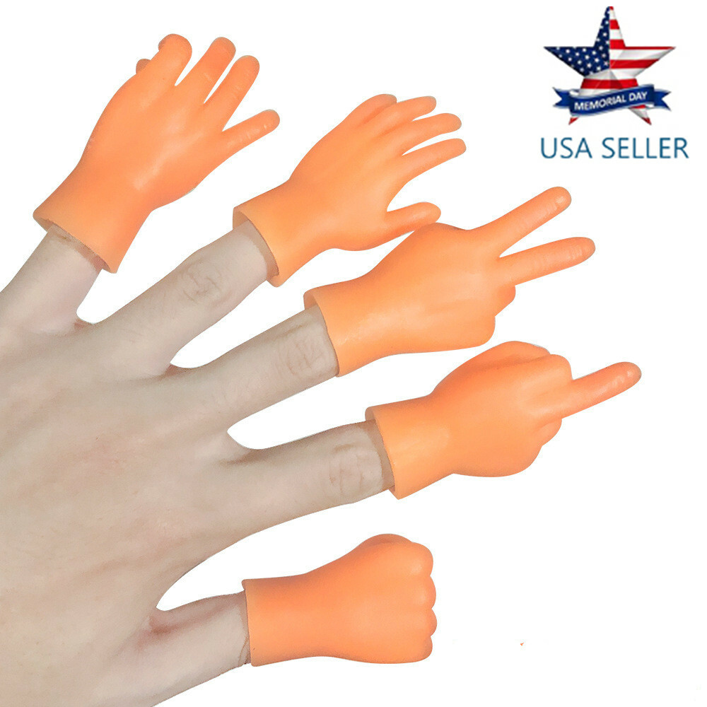 Daily Portable Tiny Hands Middle Finger Sign - 6 Pack - MFU Style Mini ...