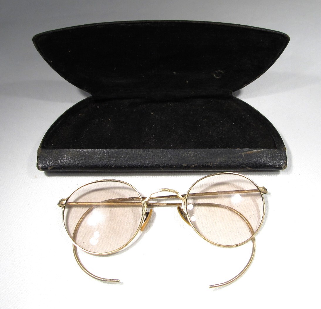 Vintage Bausch & Lomb Arcowire Frame Eyeglasses 1/10 … - Gem