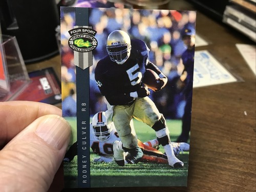 1992 CLASSIC 4 SPORT DRAFT PICK # 116 RODNEY CULVER | eBay