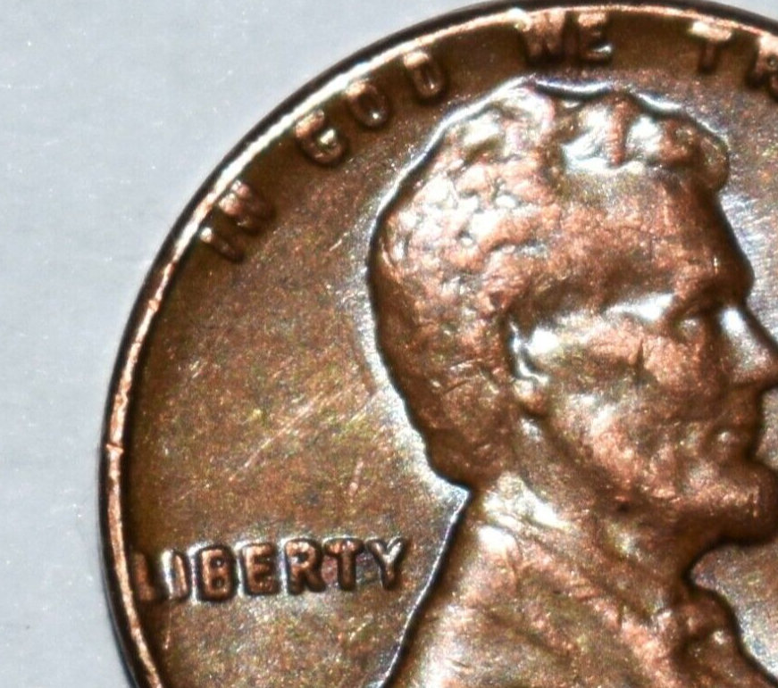 1964 Penny Error Die Crack, L Rim, Double Die, Date + More Multi ...
