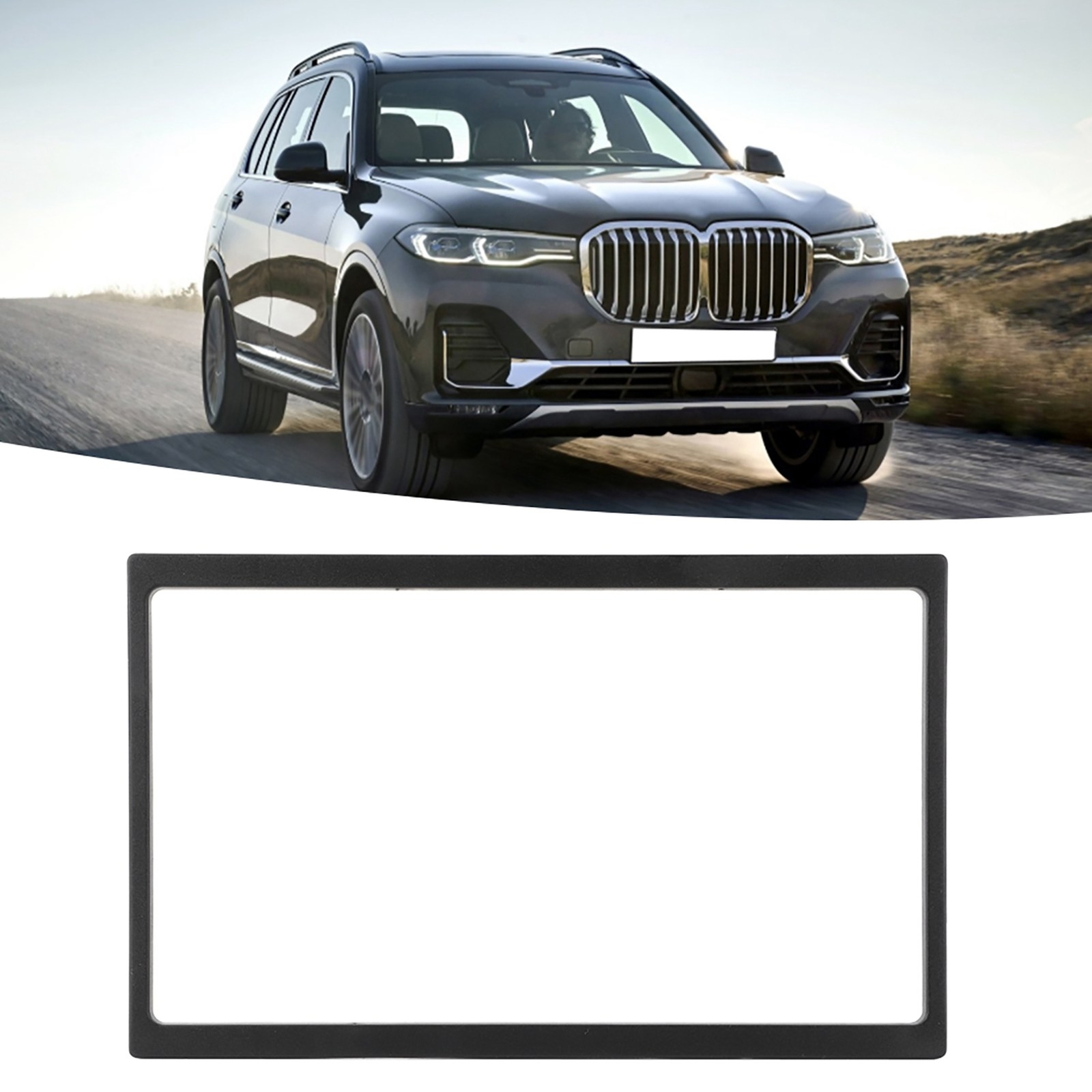 2 Din 7in PST Thick Fascia Car Fascia Dash Mount DVD Navigation Audio ...