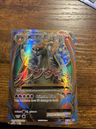 M Charizard EX (Full Art) 101/108 Evolutions Holo | eBay