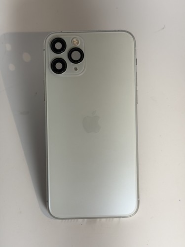 iPhone 11 Pro Back Housing Replacement White OEM W Small Parts Grade C ...