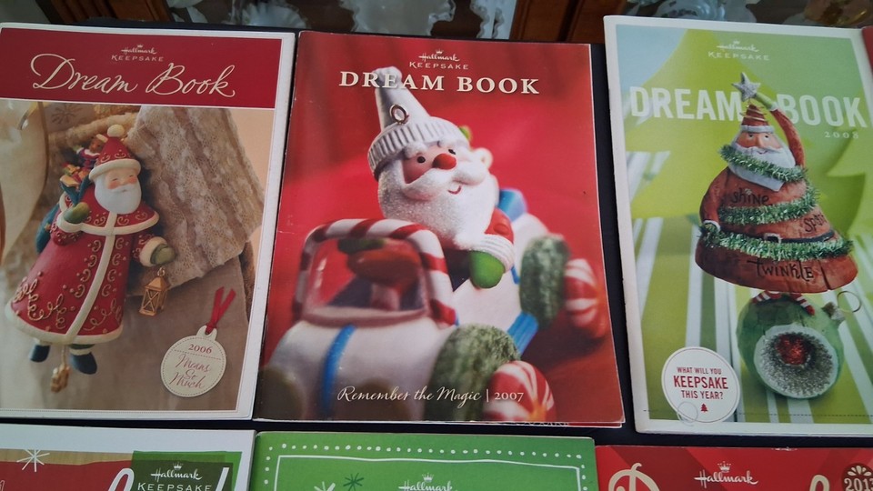 LOT OF 17 HALLMARK KEEPSAKE DREAM BOOKS CATALOGS 2006-2022 | eBay