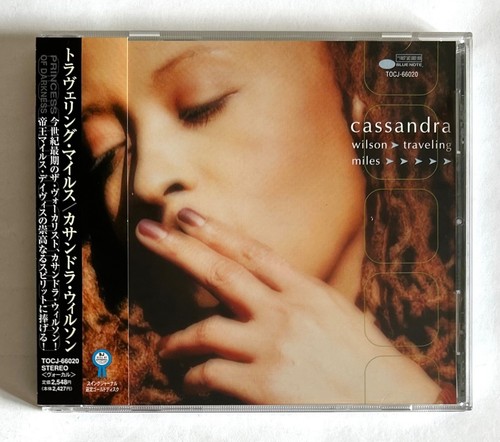CASSANDRA WILSON TRAVELING MILES JAPAN 1st EDITION CD 1999 TOCJ-66020 w ...
