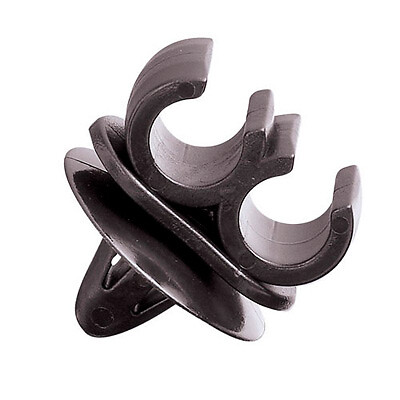 Automec Universal Car Brake Pipe Chassis Clips Double For 5/16 Inch ...