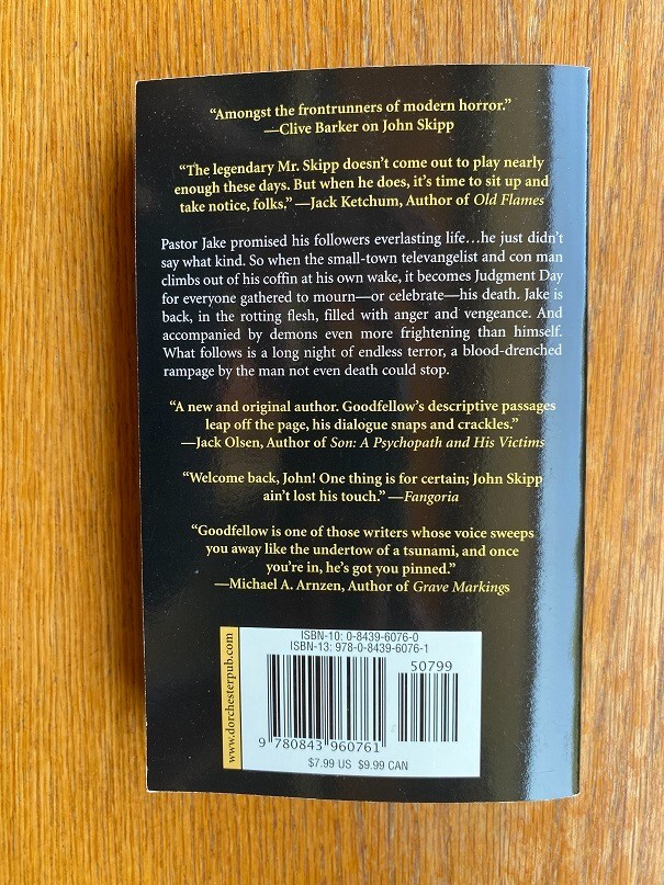 John Skipp, Cody Goodfellow Jake's Wake 1st US PBO ed 2009 Fine Mass ...