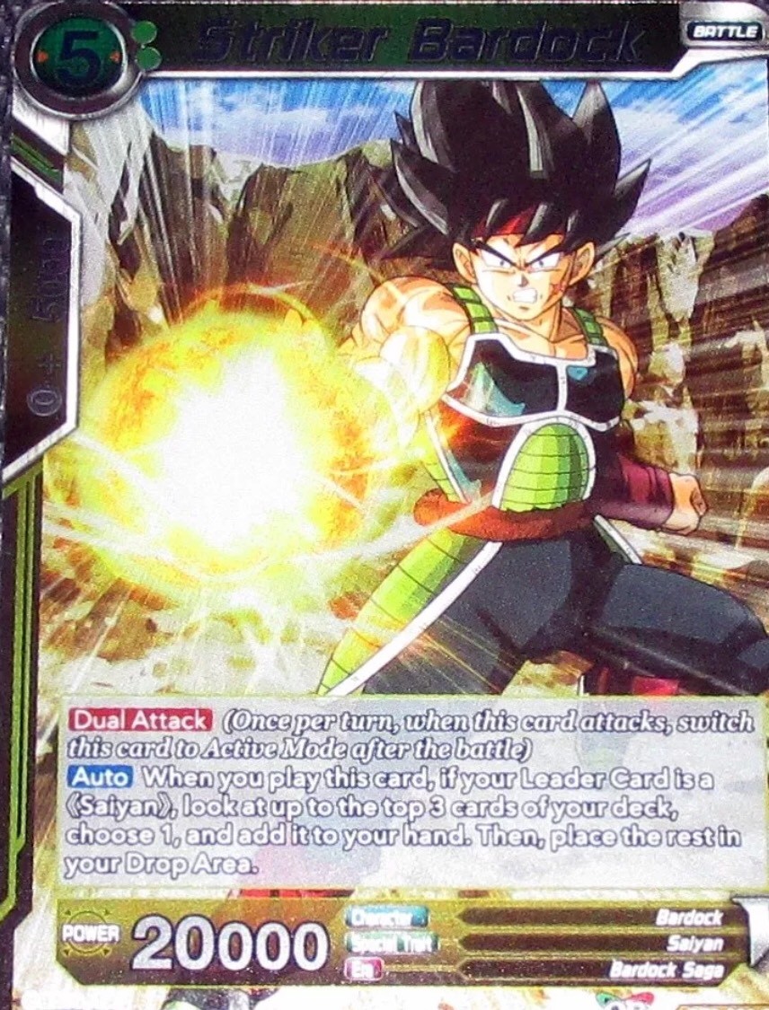 Striker Bardock BT3-086 C FOIL Dragon Ball Super TCG NEAR MINT | eBay